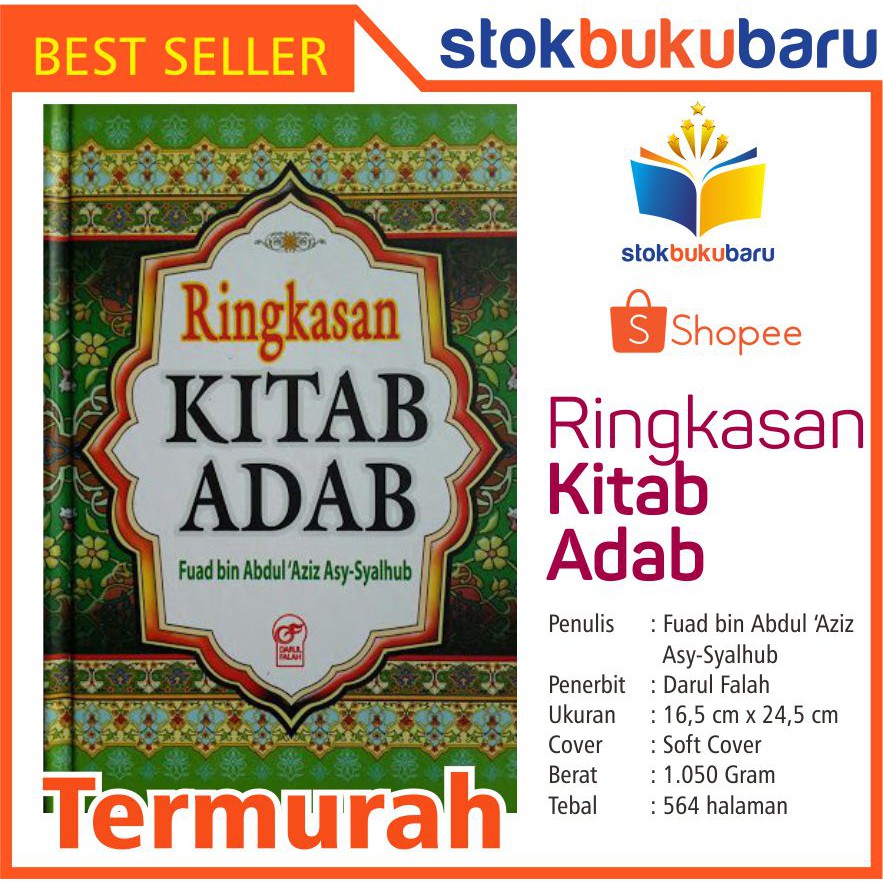 Jual Buku Ringkasan Kitab Adab | Shopee Indonesia