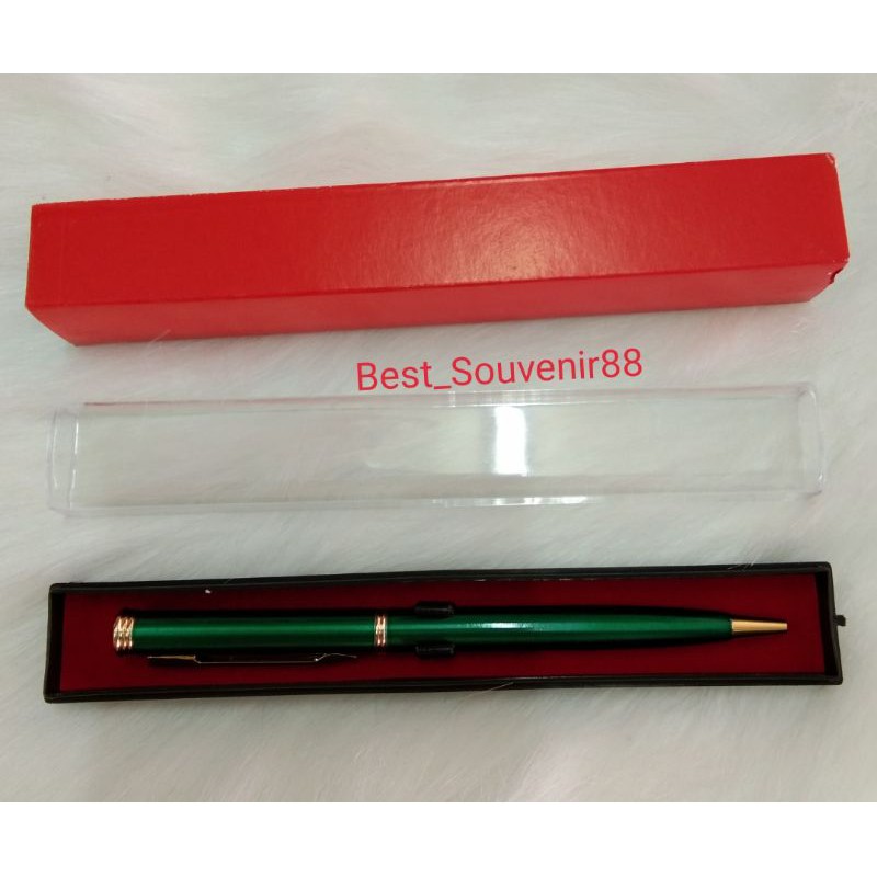 Jual Pulpen Metal /Pulpen Besi Bp Paku Medium + Box /Balpoint Promosi ...