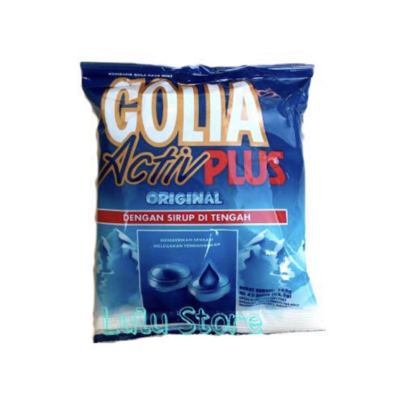 Jual Permen Golia activ plus original 105gr 42butir | Shopee Indonesia