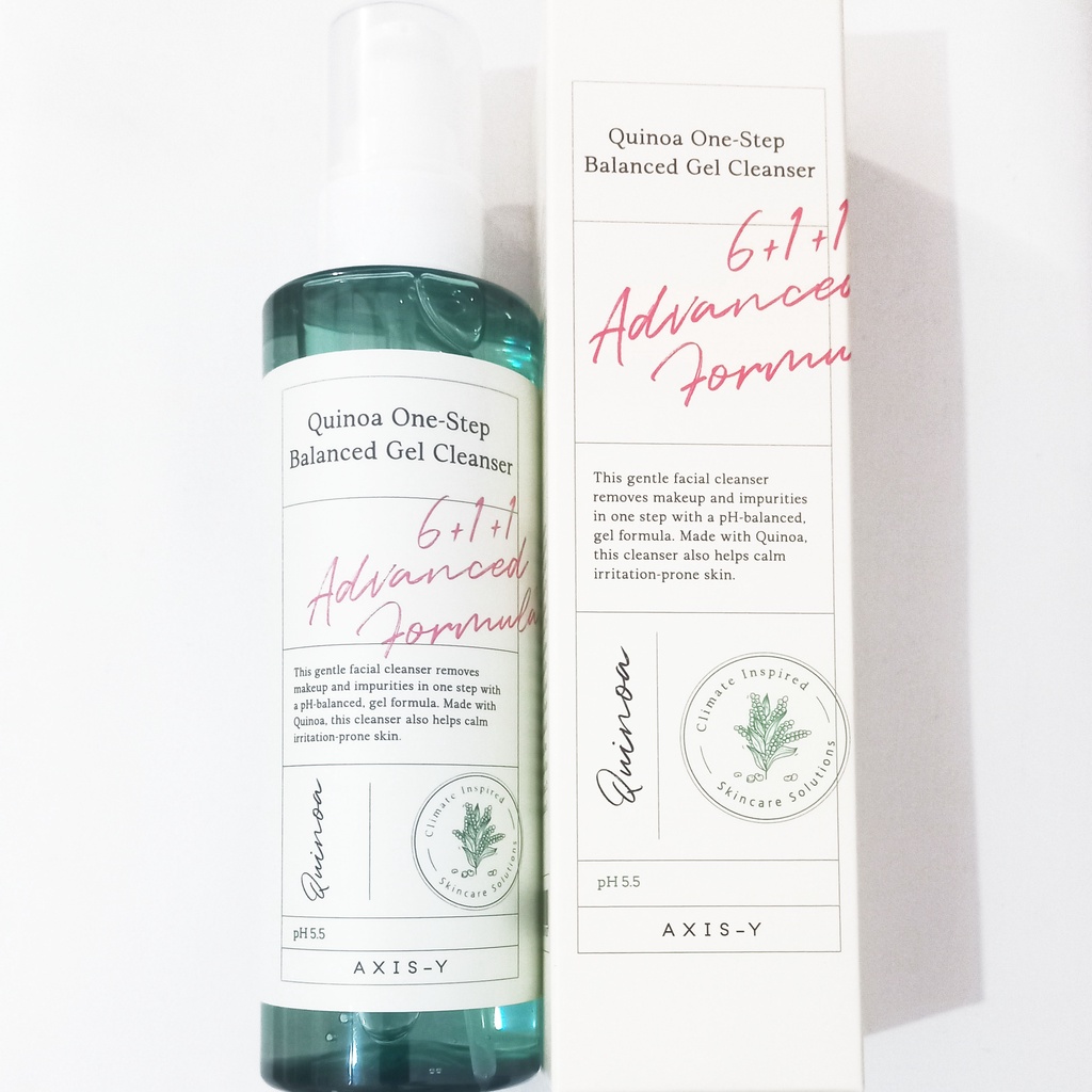 Jual AXIS-Y Quinoa One-Step Balanced Gel Cleanser 180ml | Shopee Indonesia