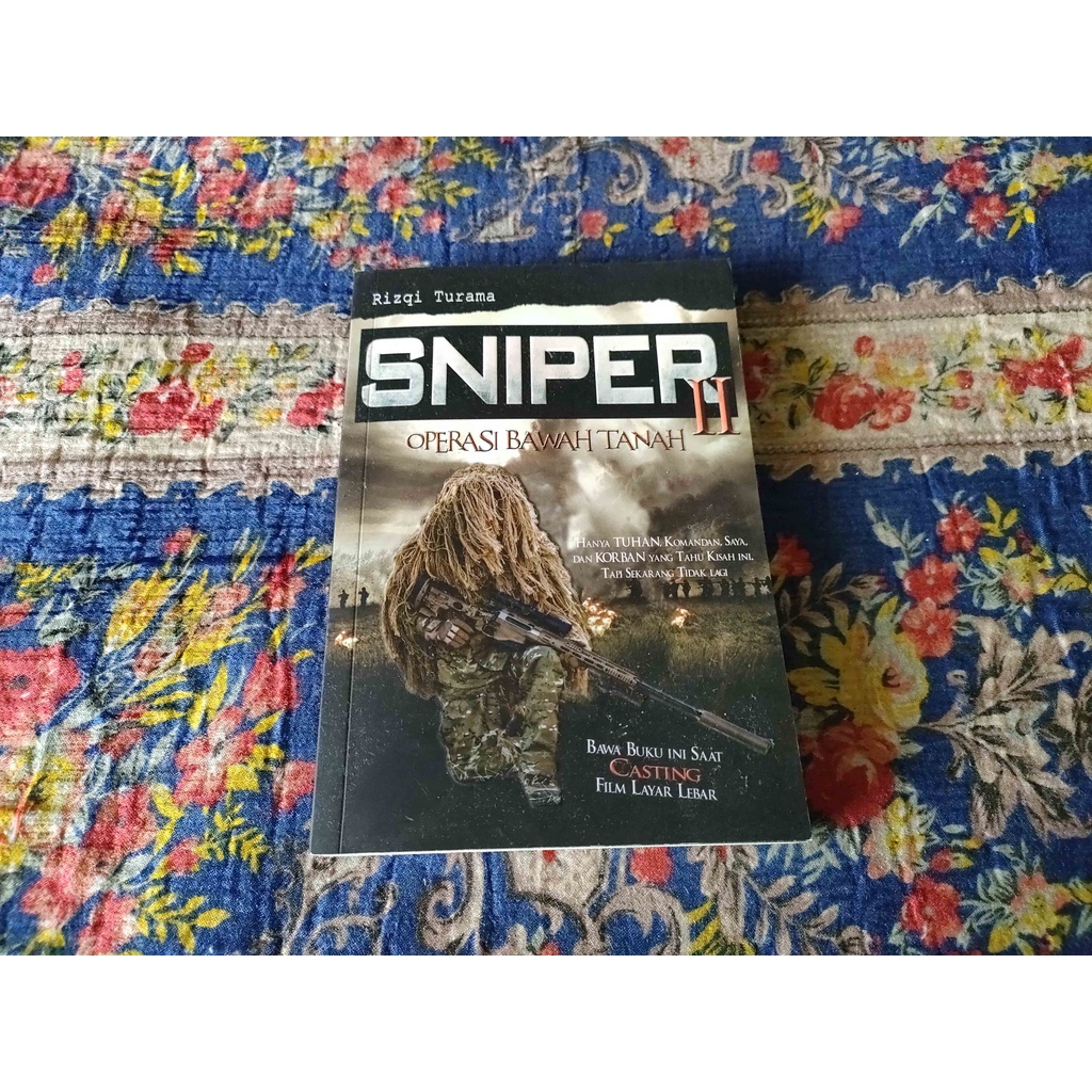 Jual BUKU SNIPER II OPERASI BAWAH TANAH - RIZQI TURAMA | Shopee Indonesia