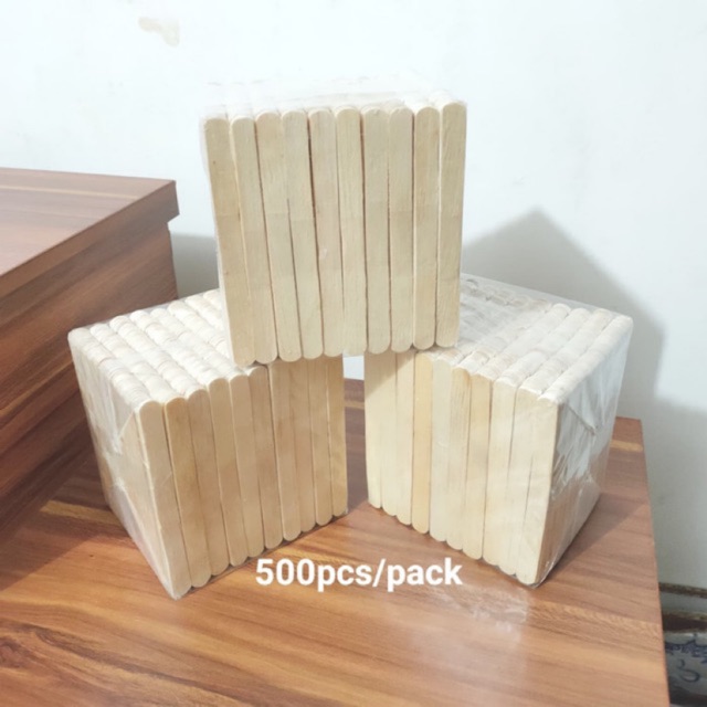 Jual Stick Ice Cream / Stik Es Krim 500 pcs KUALITAS TERBAIK | Shopee ...