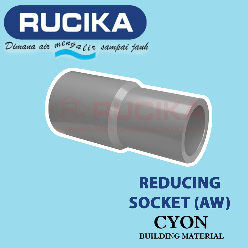 Jual RUCIKA REDUCING SOCKET AW 1" x 1/2" VLOK SOK REDUCER REDUCING ...