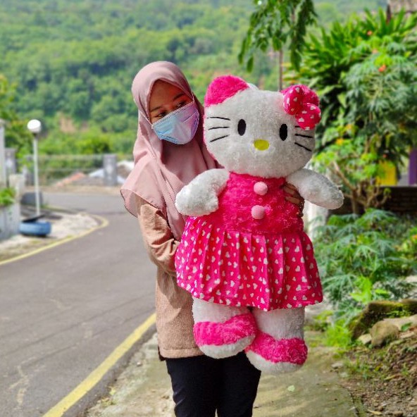 Jual Boneka Hello Kitty Snail XXL Ukuran 75CM TERBARU | Shopee Indonesia