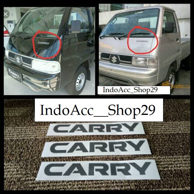 Jual Striping Sticker Stiker Set List Tulisan CARRY New Futura 1.5 1500 ...