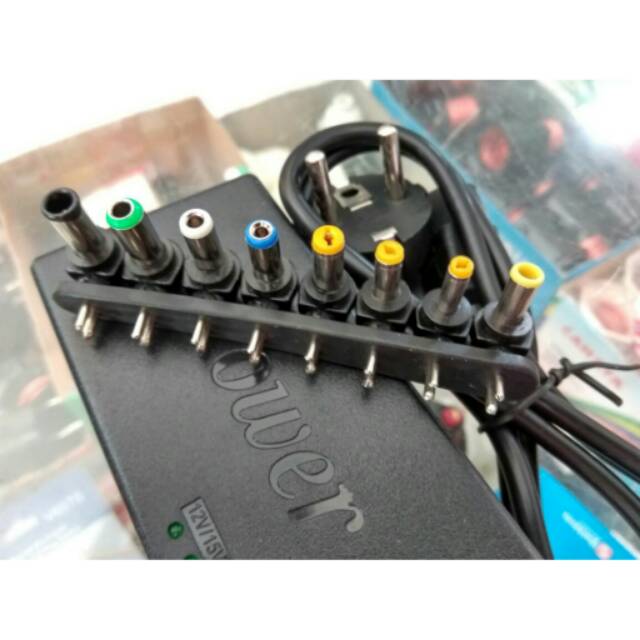 Jual Adaptor multi/ universal (laptop, TV, timbangan digital, dll ...