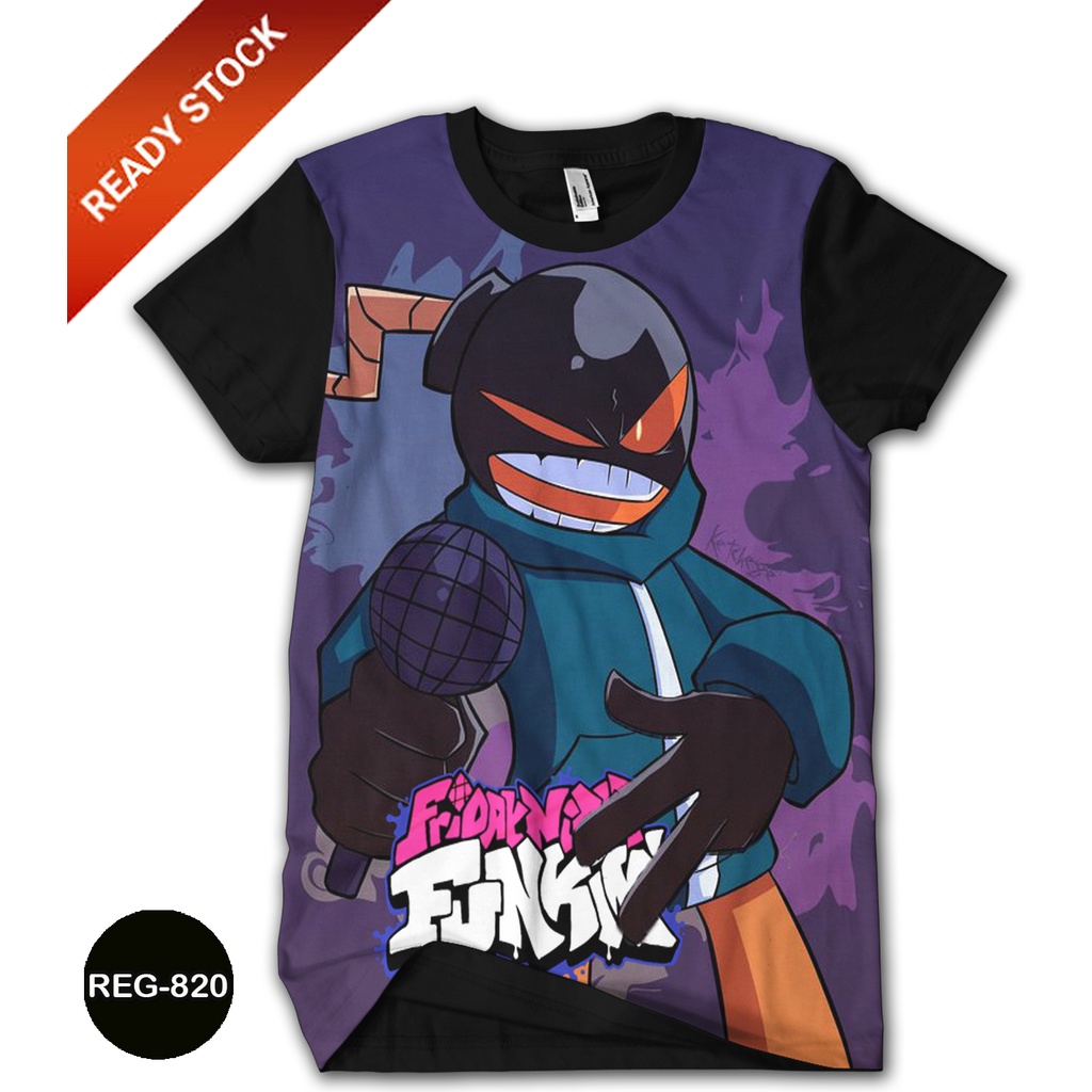 Jual Baju Friday Night Funkin 3D Baju Anak dan Dewasa FNF Video Game ...