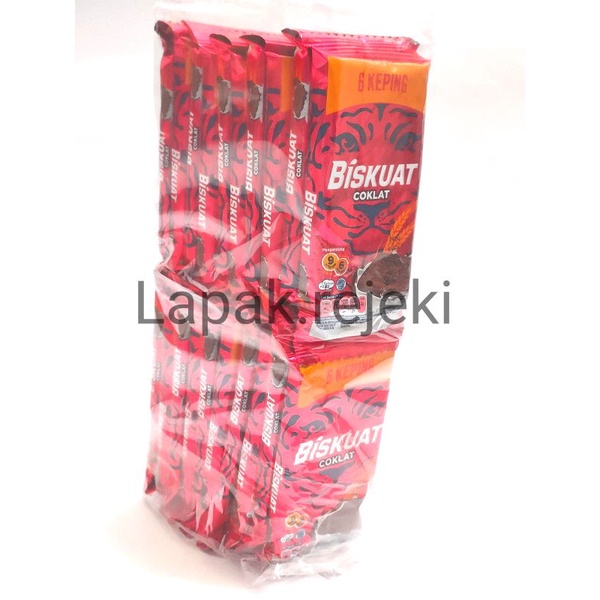 Jual Biskuat Coklat 25 gram 1 pack isi 20 pcs / Biskuit Cokelat ...