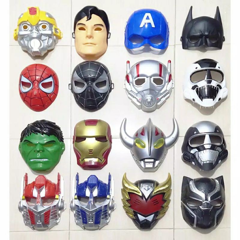 Jual topeng mainan superhero | Shopee Indonesia