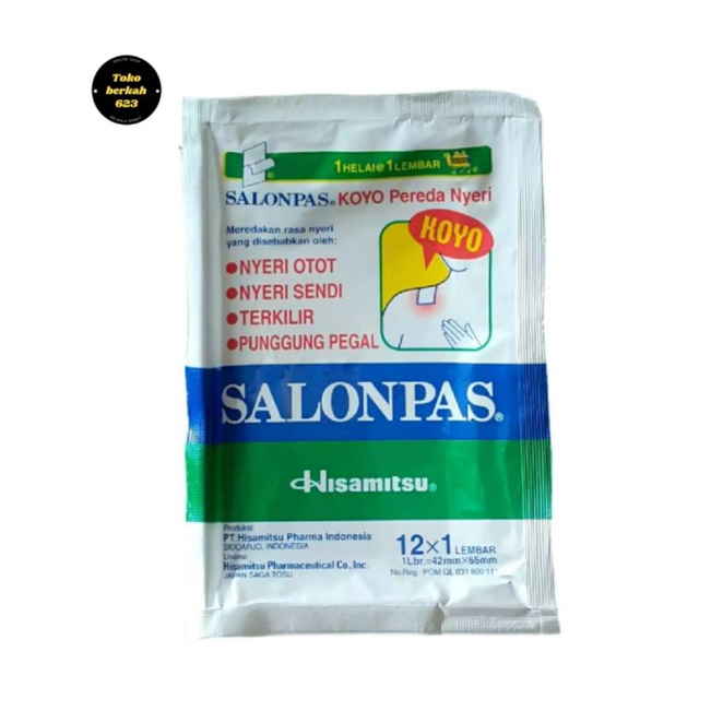 Jual SALONPAS Koyo Pereda Nyeri Isi 12 Lembar | Shopee Indonesia