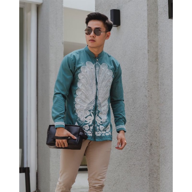 Jual Kemeja Bordir Pria NUC.ID Burak 04 (Wardah) | Shopee Indonesia