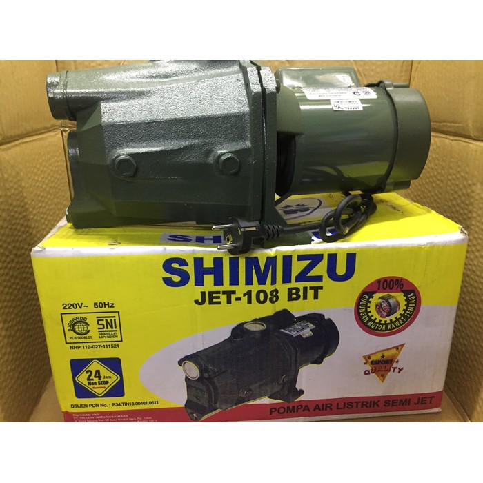 Jual Mesin pompa air semi jet pump Shimizu jet 108 bit | Shopee Indonesia