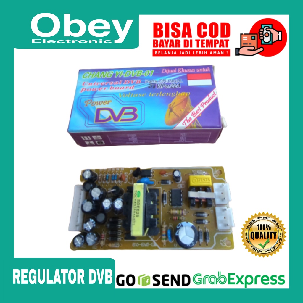 Jual Regulator DVB Universal Regulator Receiver Parabola PSU DVB PSU ...