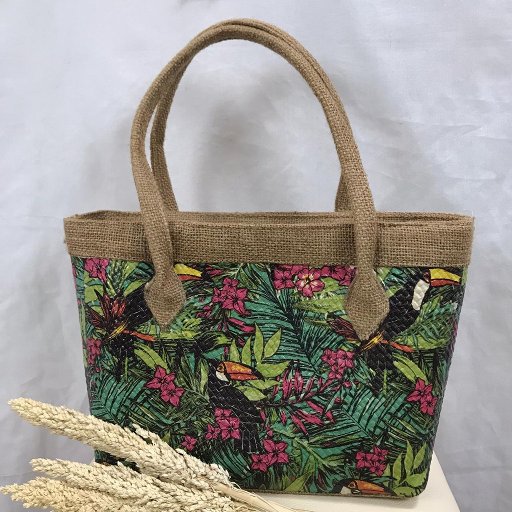 Jual HANDAYANI GEULIS Tas Anyaman Lukis Series II | Shopee Indonesia