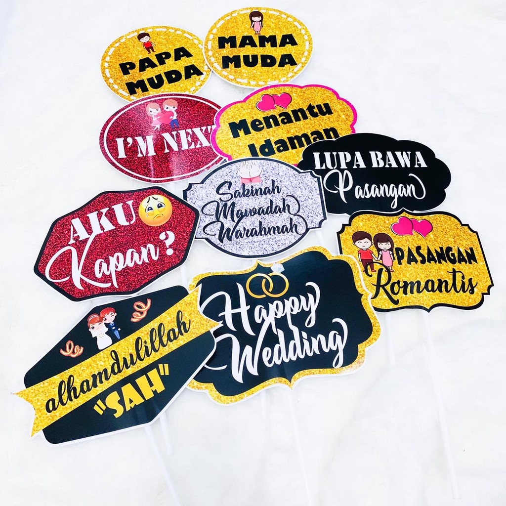 Jual Photo Booth Props / Aksesoris Foto / Photo Property - Ulang Tahun ...