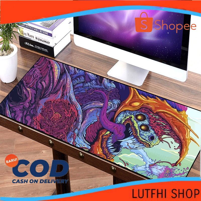 Jual Mouse Pad Gaming XL alas mous pad bantalan mouse Mousepad desk mat ...