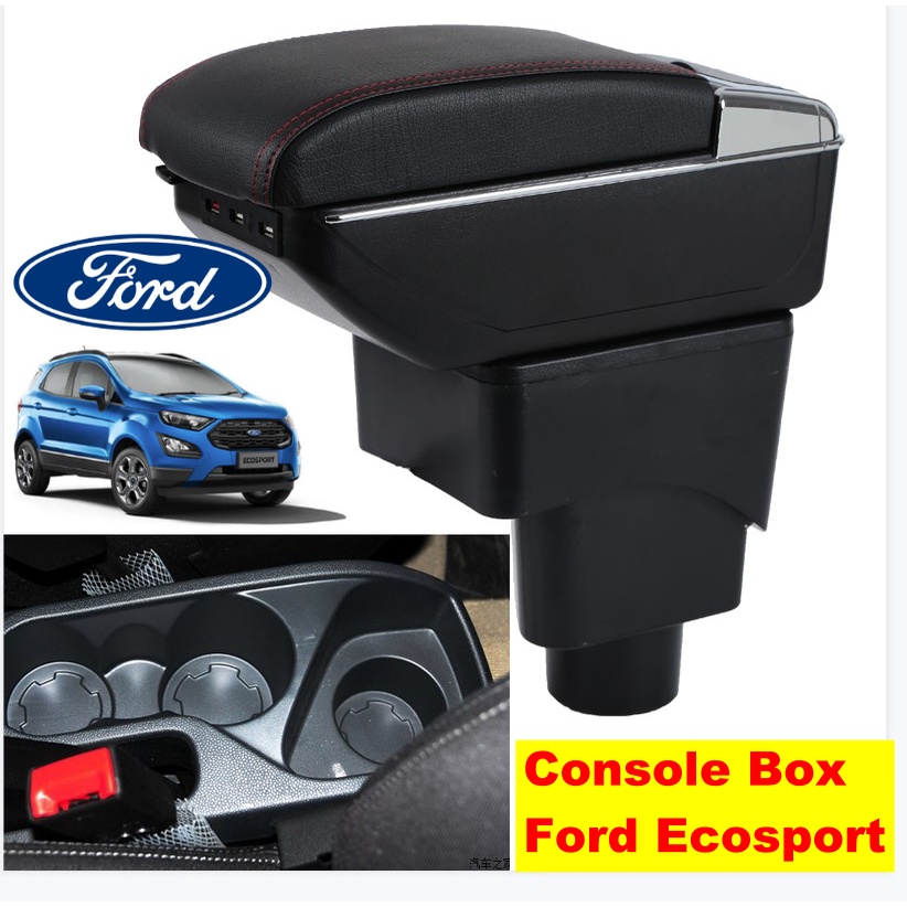 Jual Armrest Console Box FORD ECOSPORT Kotak Alas Lengan dual stack 7 ...