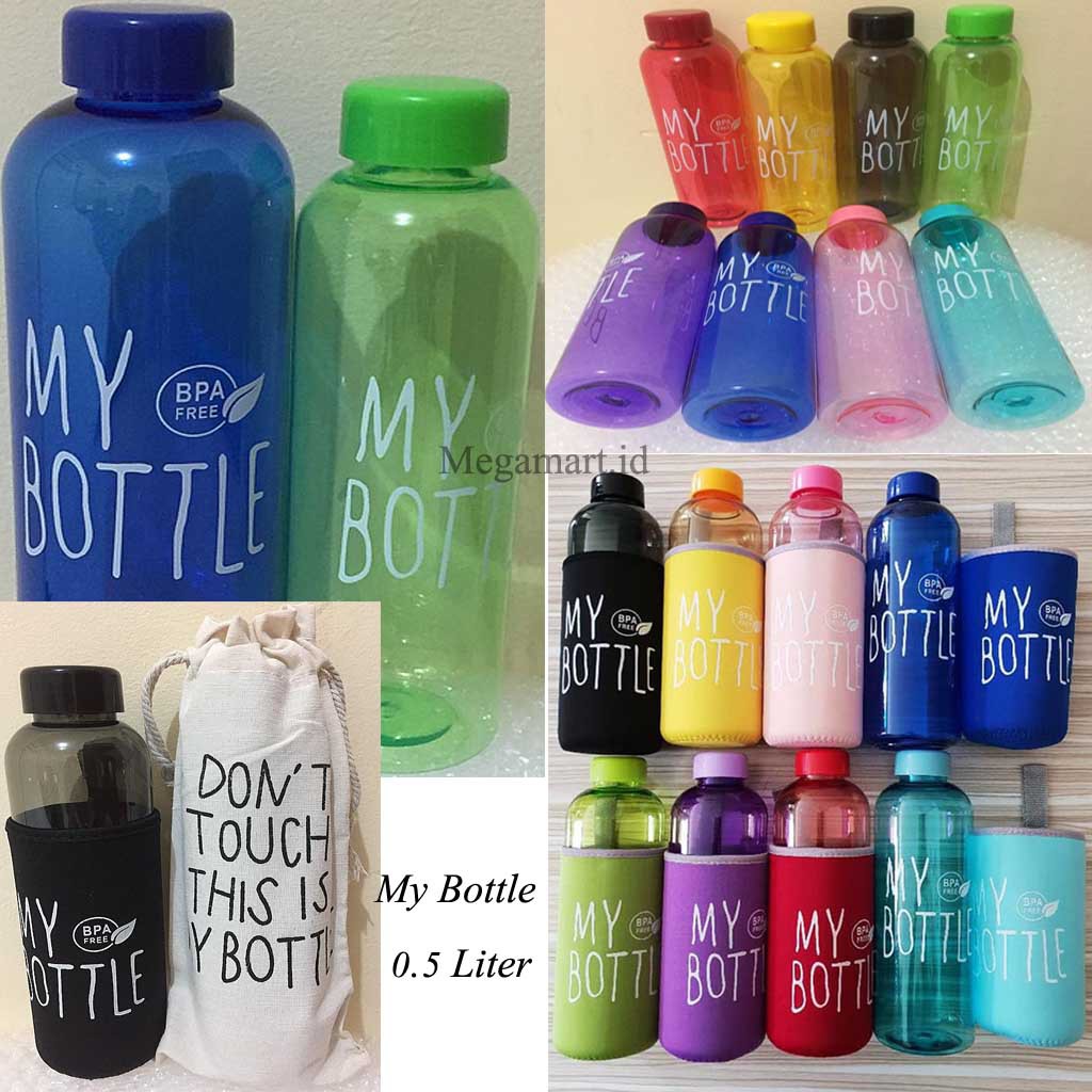 Jual New My Bottle 500ml / Botol Minum 0.5Liter / My Bottle / Mybottle ...