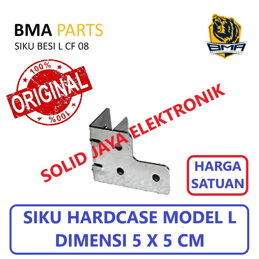 Jual SIKU BOX L HARDCASE BESI HARD CASE CORNER MODEL L 5 CM 5x5 CM ...