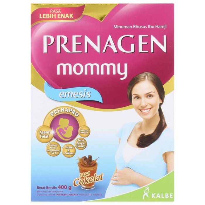 Jual PRENAGEN MOMMY EMESIS COKLAT 400 GR | Shopee Indonesia