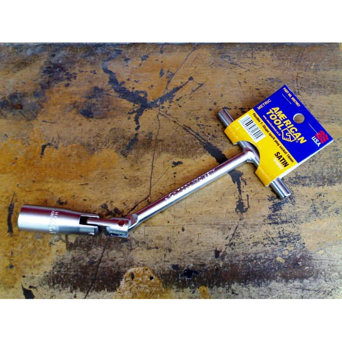 Jual AMERICAN TOOL Flexible T-Shape Spark Plug Socket -KUNCI BUSI FLEX ...