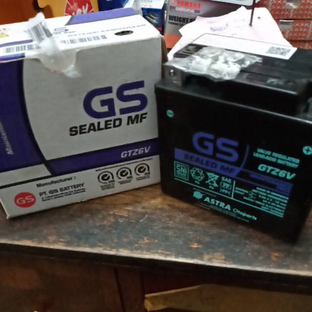 Jual Aki GTZ6V merk GS VarioTecno125 | Shopee Indonesia