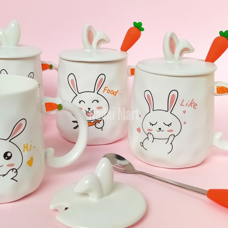 Jual CANGKIR MUG GELAS MUG LUCU GELAS LUCU / MUG 803 RABBIT | Shopee ...