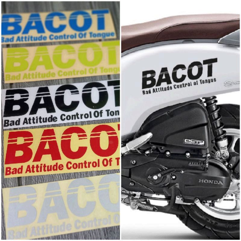 Jual stiker bacot | Shopee Indonesia