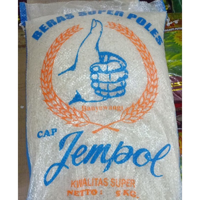 Jual Beras 5kg Cap Jempol | Shopee Indonesia