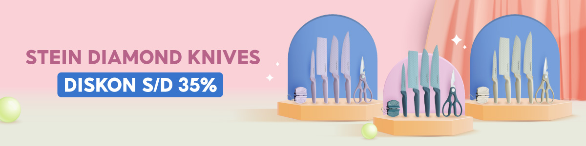 Stein Cookware | Exclusive Launch Diamond Knives | 9 Jan