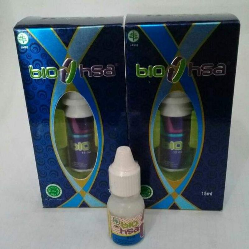 Jual Bio Hsa 15 ml 2 botol gratis 1 botol 5 ml | Shopee Indonesia