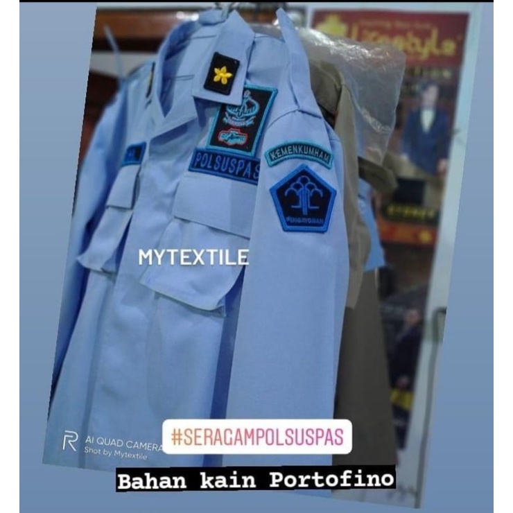 Jual kain portofino maxistyle bahan seragam polsuspas pdl siang malam ...