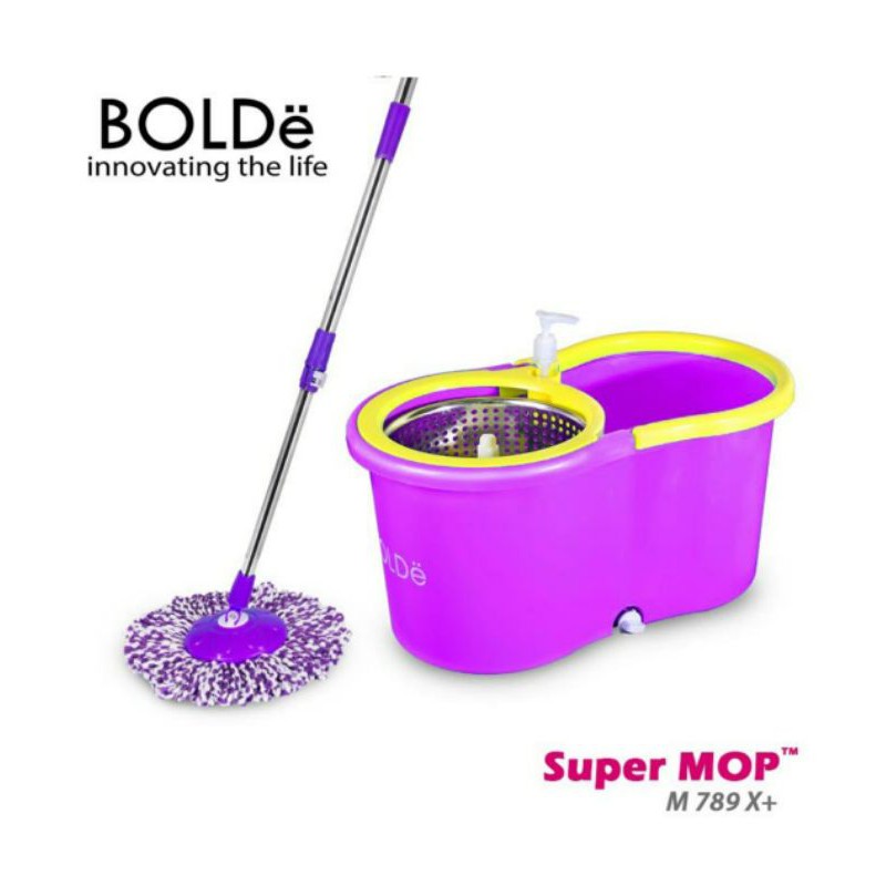 Jual BOLDE SUPER MOP Basic Model M-789x + Ungu | Shopee Indonesia