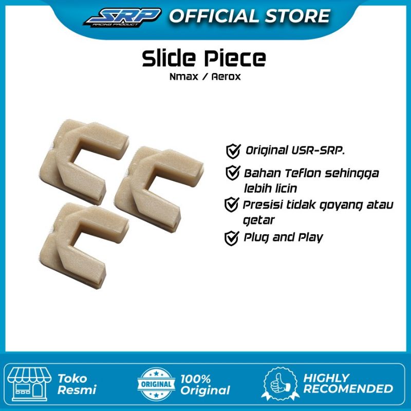 Jual Slide Piece / Karet Pulley SRP Racing Yamaha Nmax Aerox 155 - Lexi ...