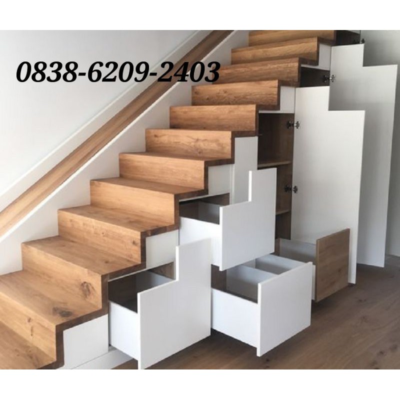 Jual Lemari/Rak Bawah Tangga Multiplex Hpl - Nerima Pesanan Design ...