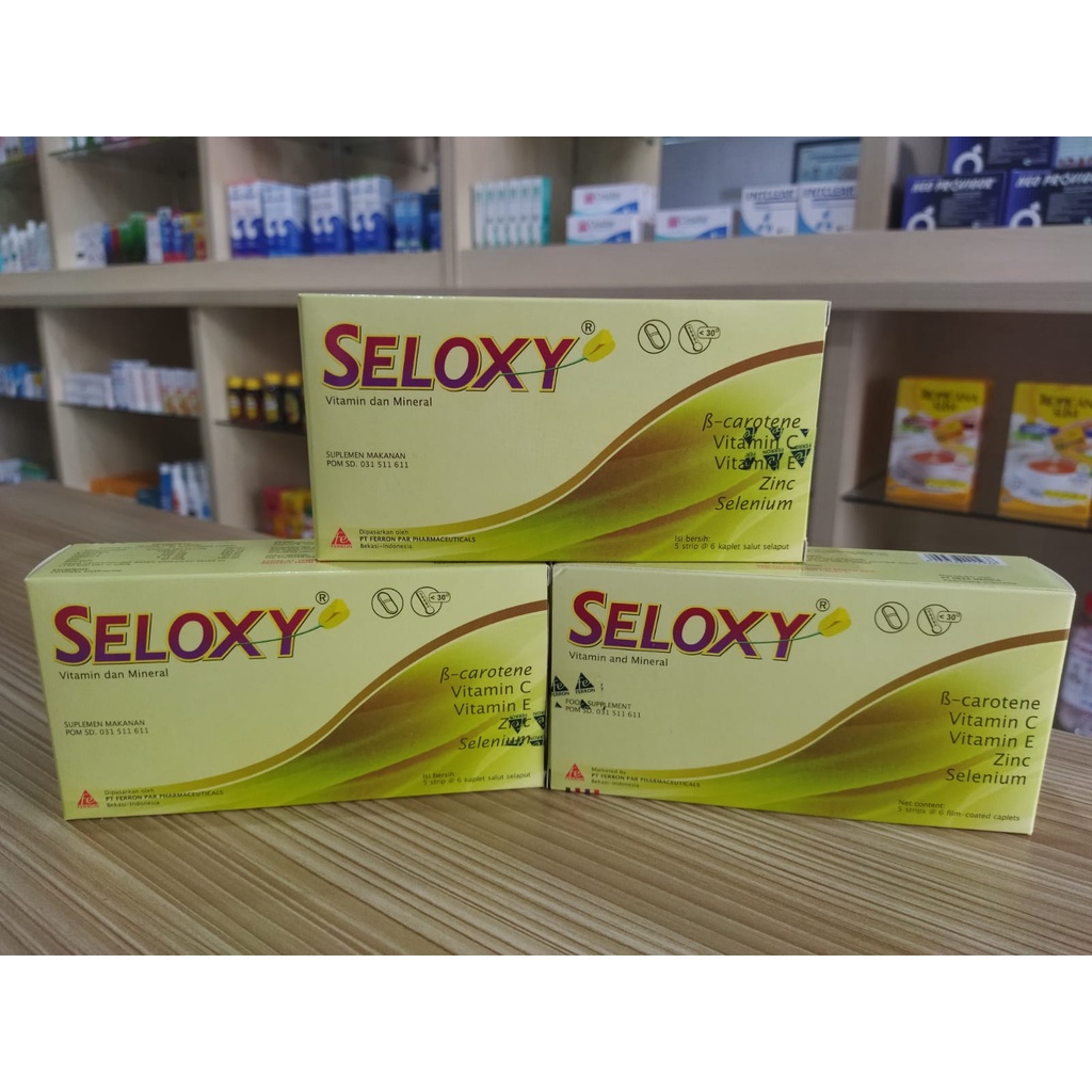 Jual SELOXY HIJAU ISI 30 KAPLET | Shopee Indonesia