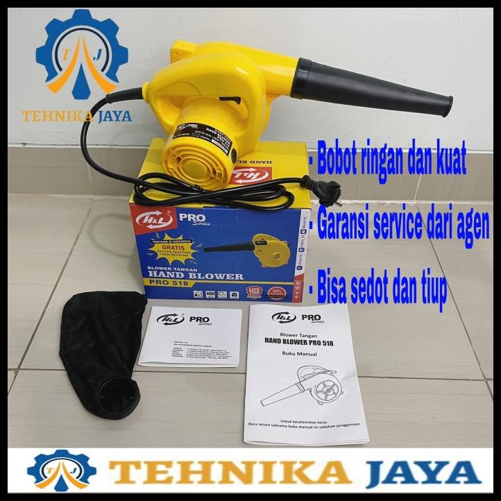 Jual Mesin Blower Tangan H&L Pro 518 Mesin Tiup Dan Hisap Serbaguna ...