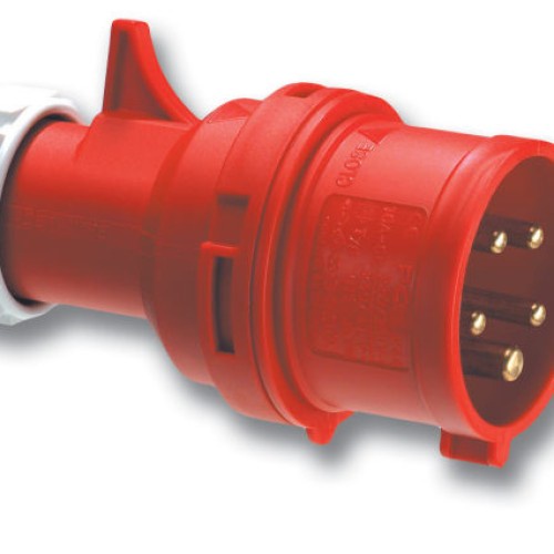 Jual ABB INDUSTRIAL PLUG 32 AMPERE 3 PIN IP67 232BP6W NOT LEGRAND ...