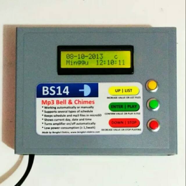 Jual Bel sekolah otomatis bel pabrik otomatis bel kantor otomatis ...