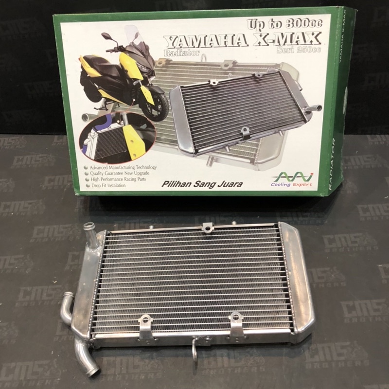 Jual Radiator Racing AAI Cooling Expert Yamaha Xmax | Shopee Indonesia