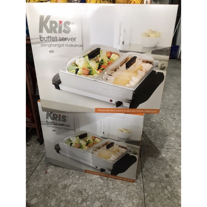 Jual kris buffet server penghangat makanan | Shopee Indonesia