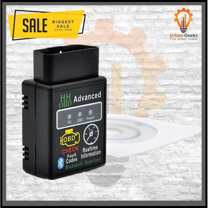 Jual Elm327 Mini Bluetooth Hh Obd Advanced Obdii Obd2 Car Diagnosis ...