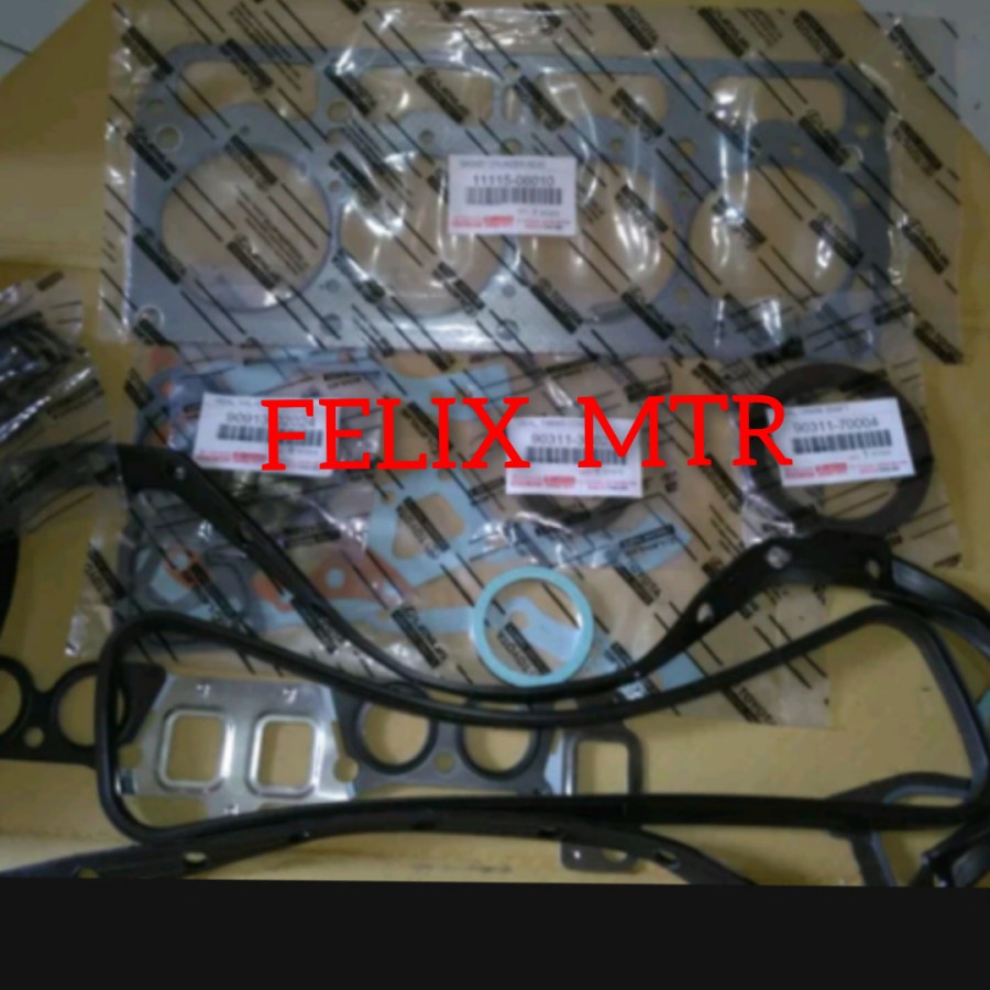 Jual PAKING SET FULL SET PAKING DEKSEL SET TOYOTA KIJANG 3K COROLLA KE30 | Shopee Indonesia