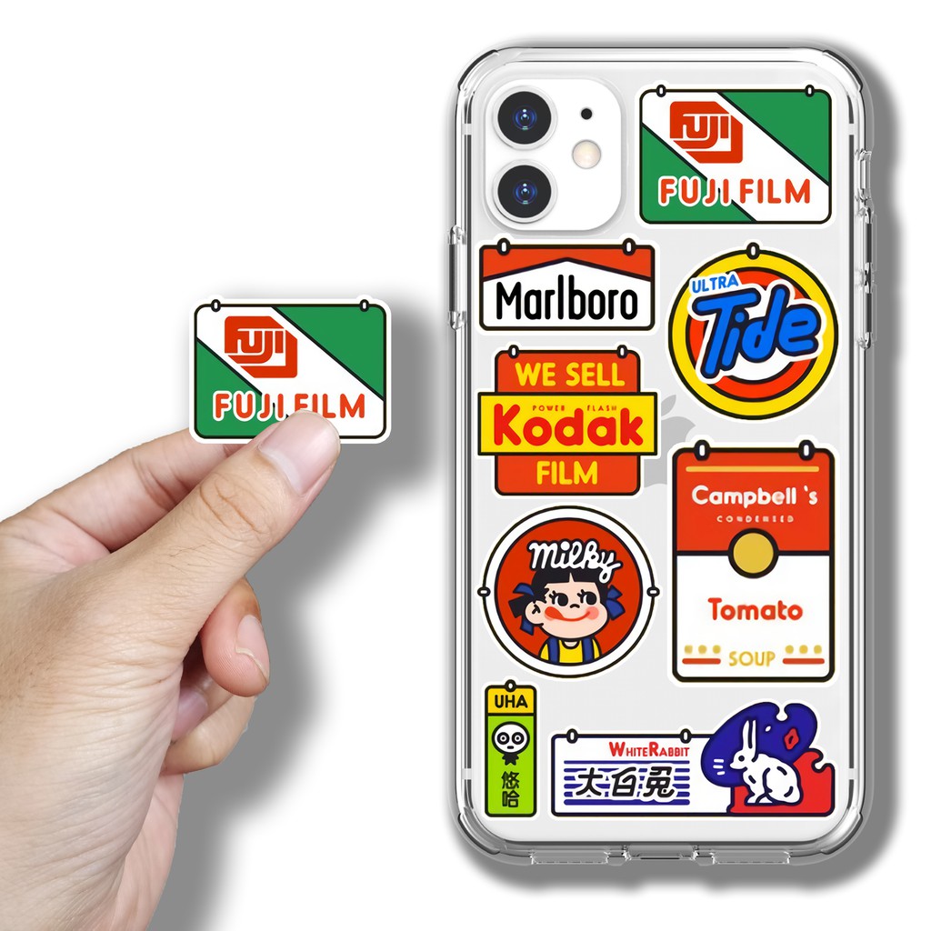 Jual Sticker Aesthetic Stiker Tumblr Handphone Series Album 1 (isi 8 ...