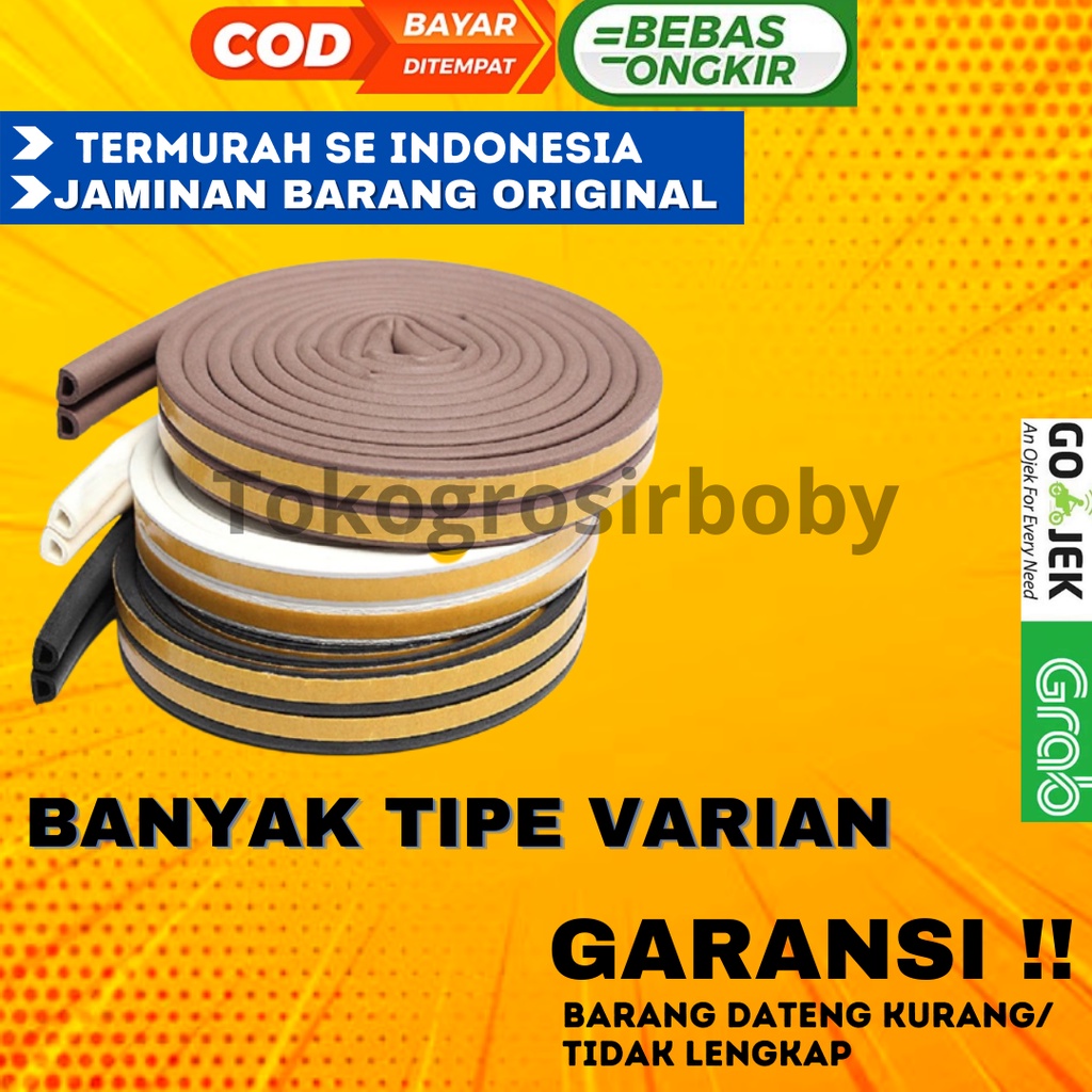 Jual LIS BUSA PEREDAM SUARA RUANGAN PENUTUP CELAH BAWAH LUBANG PINTU ...