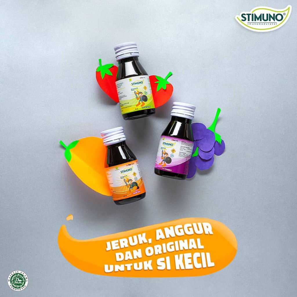 Jual STIMUNO Sirup 60 ml - 100 ml SIRUP Multivitamin Daya Tahan Tubuh ...