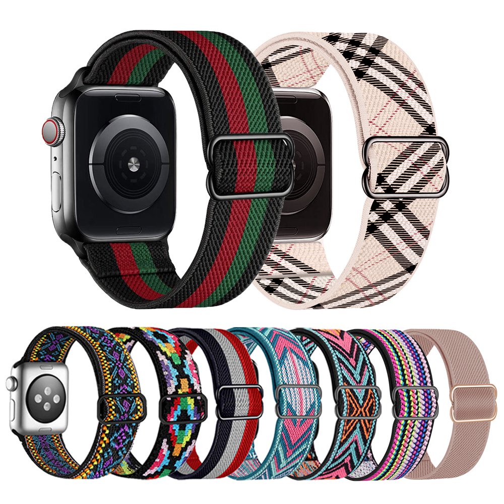 Jual Tali Nilon untuk Apple Watch, Tali untuk Apple Watch Series 6 ...