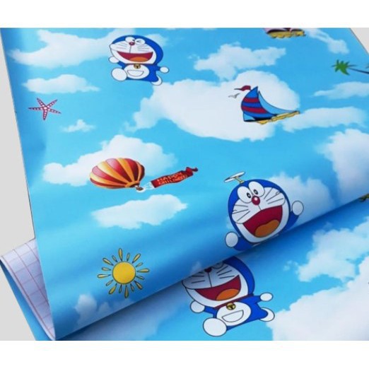 Jual WALLPAPER STICKER DORAEMON AWAN | Shopee Indonesia