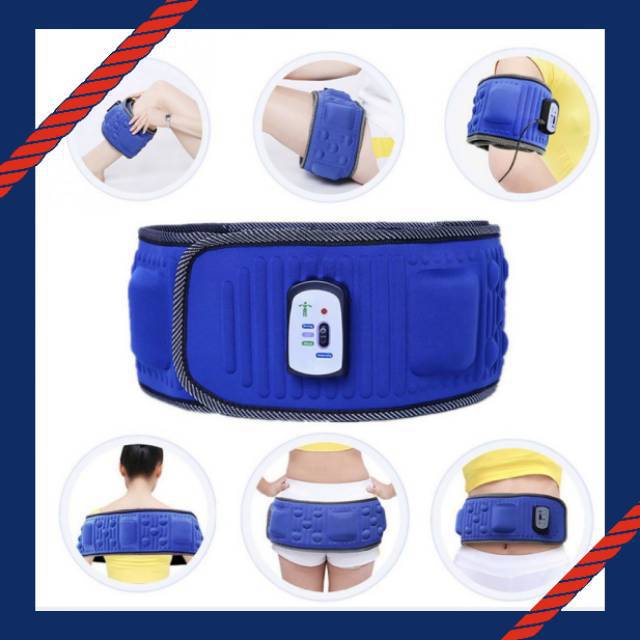 Jual Vibration belt sabuk getar pelangsing perut pembakar dan ...