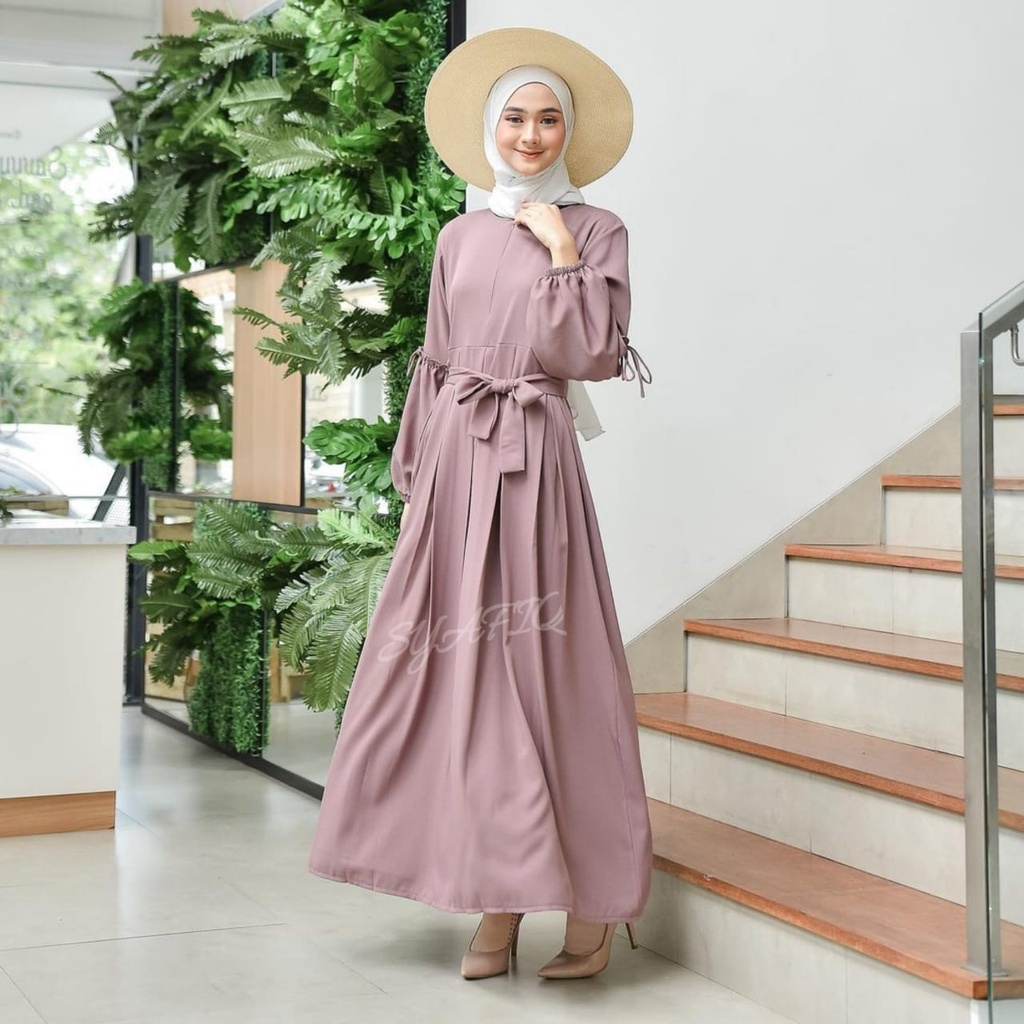 Jual Baju Dress Gamis Wanita Syari Busana Muslim Terbaru Modern Maxi ...